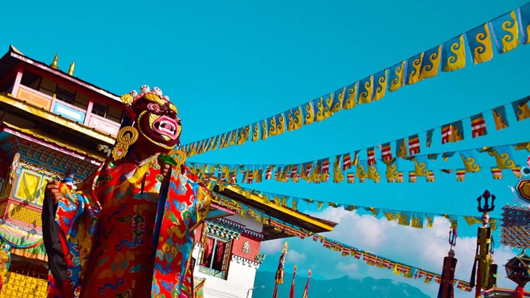 Kagyed Dance (Chham) - Masked Dance of Sikkim | Tale of 2 Backpackers