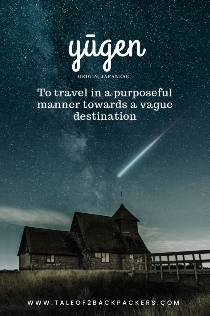 Creative Travel Words with Beautiful Meanings | Tale of 2 Backpackers