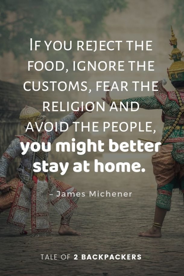 125+ Best Inspirational Travel Quotes With Images | Tale of 2 Backpackers