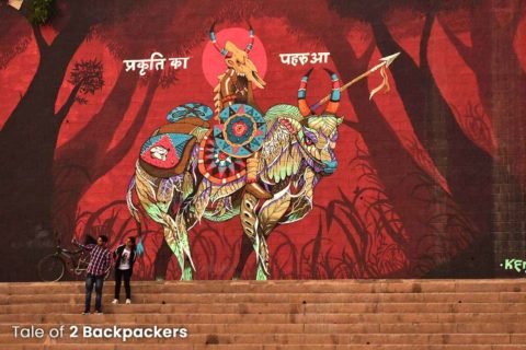Varanasi Street Art - Adding colour with Graffitis and Art | T2B