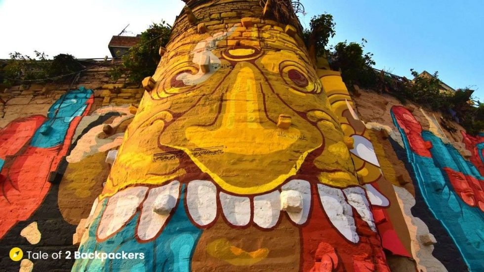 Varanasi Street Art - Adding colour with Graffitis and Art | Tale of 2 ...