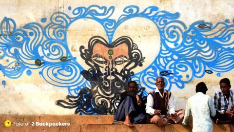 Varanasi Street Art - Adding colour with Graffitis and Art | Tale of 2 ...