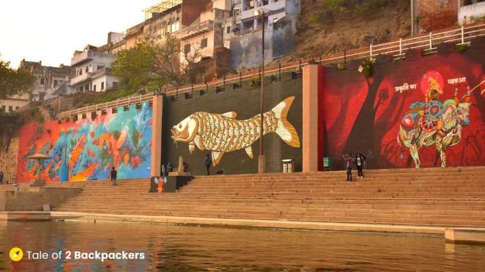 Varanasi Street Art - Adding colour with Graffitis and Art | Tale of 2 ...