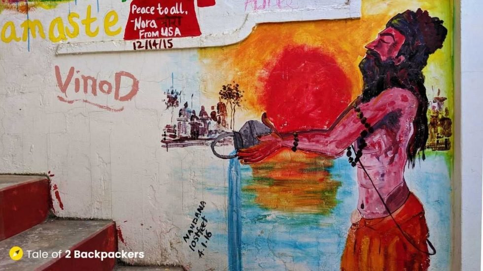 Varanasi Street Art - Adding colour with Graffitis and Art | Tale of 2 ...