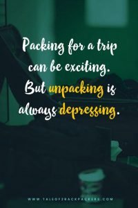15 Best Packing Quotes to Remind you to Pack Light and Smart | Tale of ...